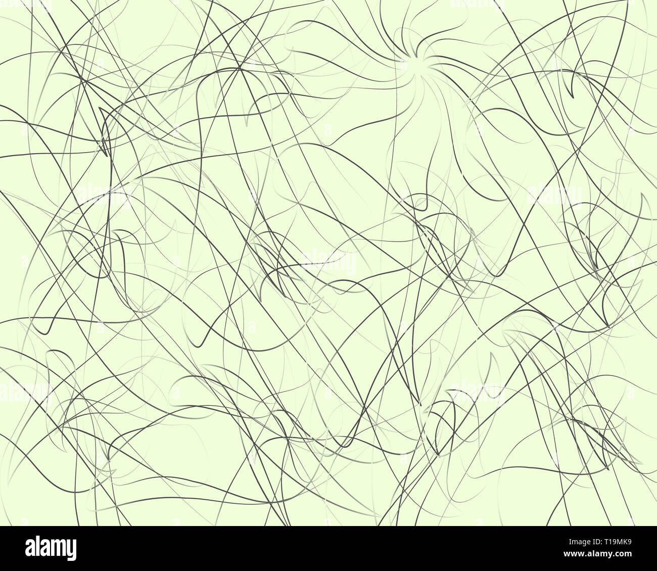 Random lines, abstract wavy lines. Artistic vector background Stock ...