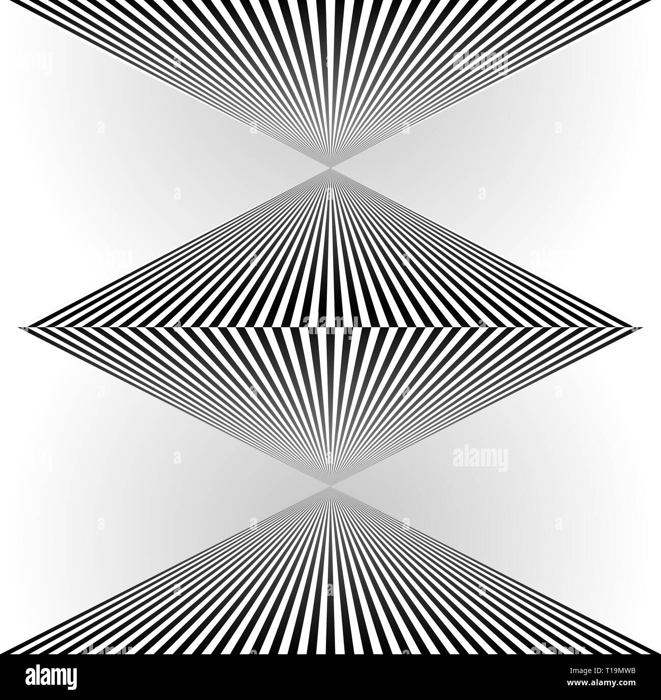 Surreal, angular shape. Vector illustration Stock Photo - Alamy