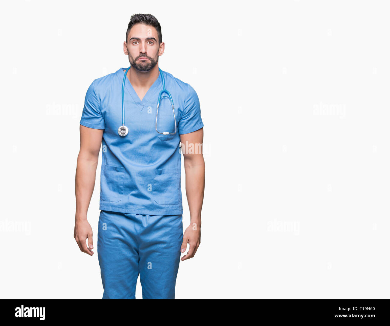 Hospital surgeon angry Cut Out Stock Images & Pictures - Alamy