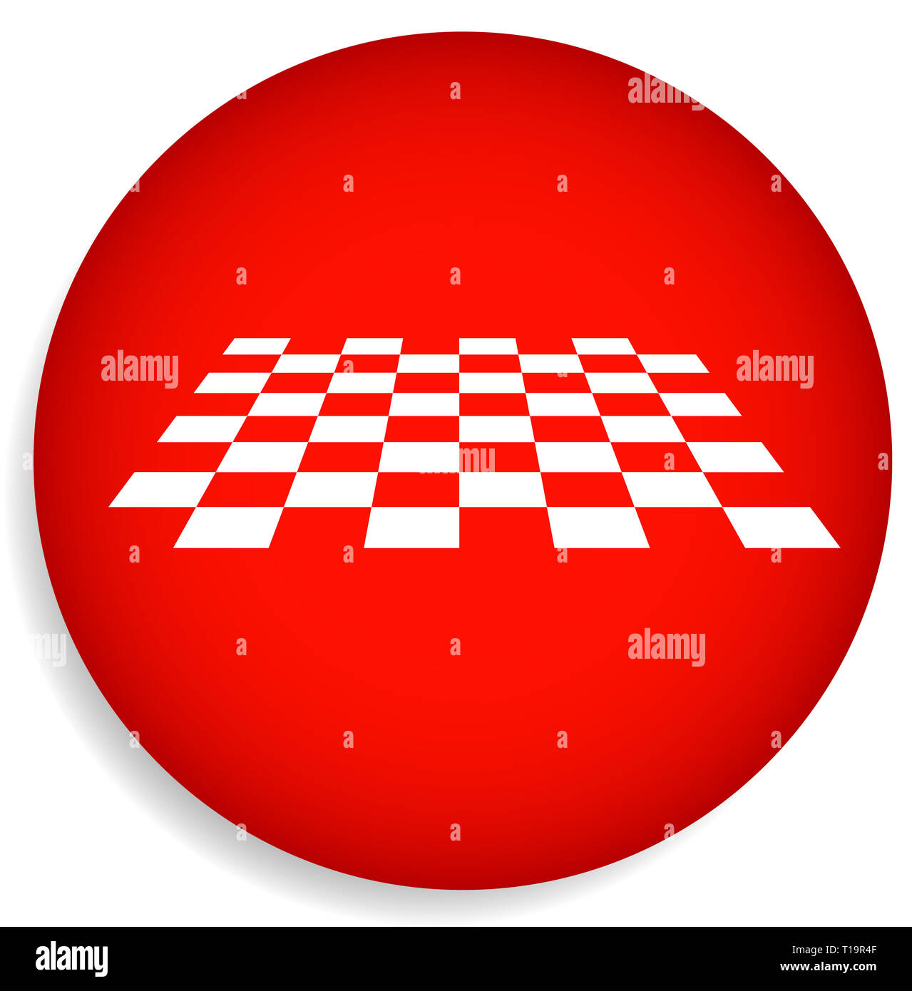 Red white check checkerboard checker board pattern hi-res stock ...