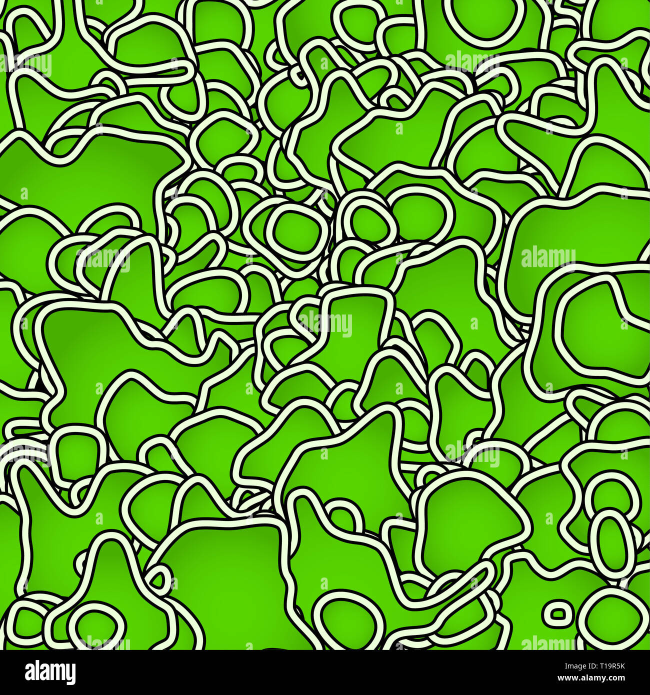 Organic shapes pattern. Bacteria, cells, stratum Stock Photo - Alamy