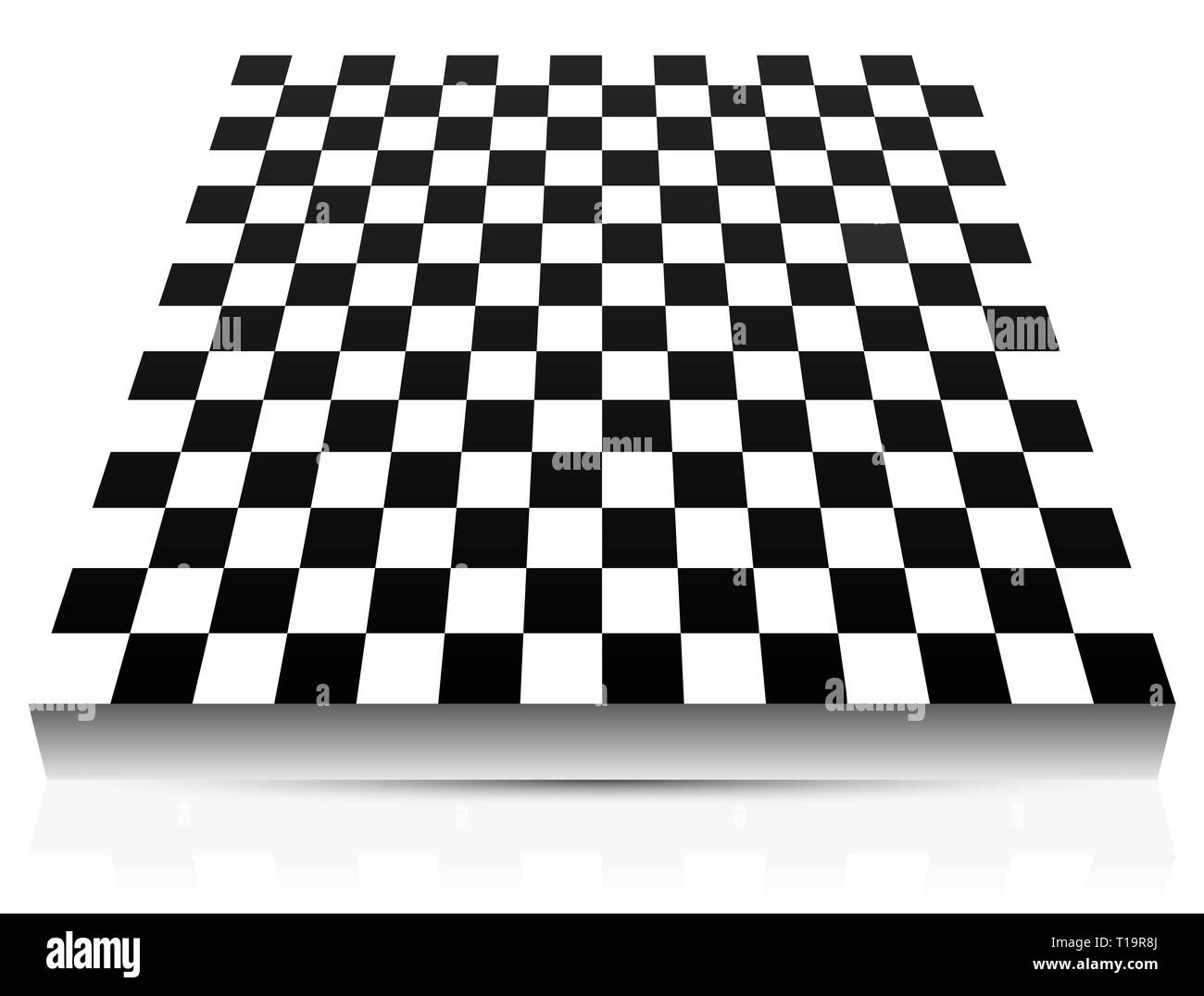 Empty chess board Black and White Stock Photos & Images - Alamy