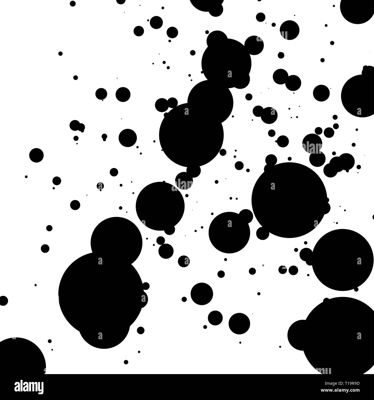 Random, scattered circles texture, pattern. Abstract background Stock ...