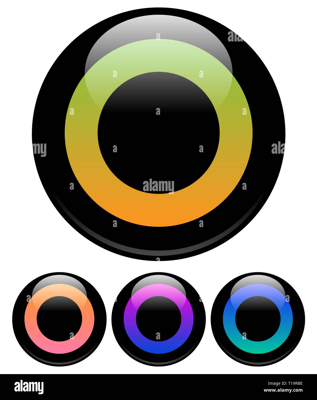 Basic shape vector elements blank hi-res stock photography and images ...