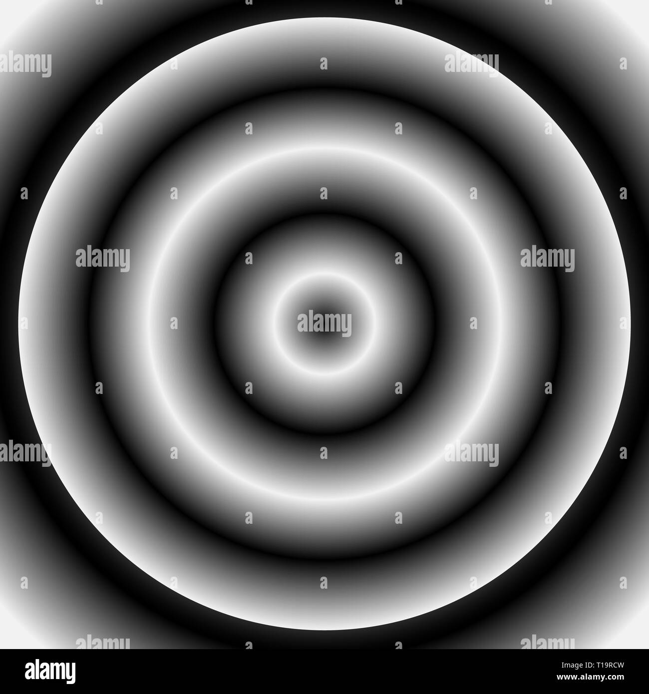 Disc with radial gradient over background. Circle, circular background ...
