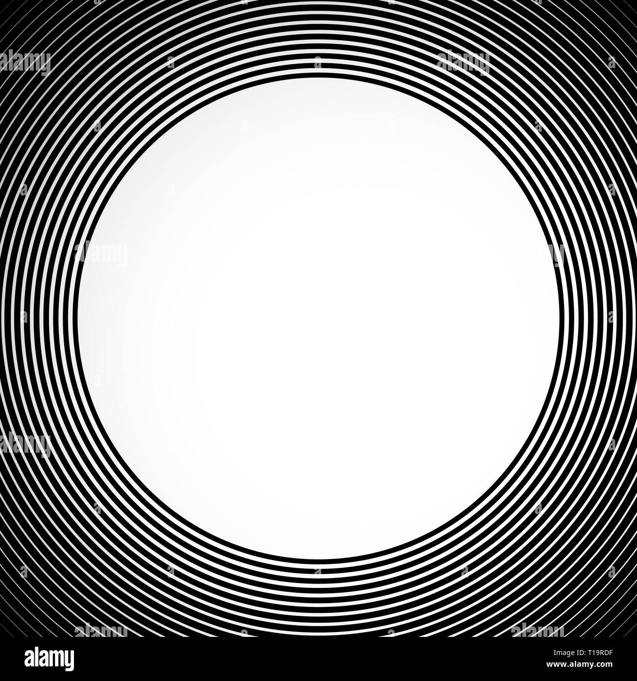 Concentric Circle Elements / Backgrounds. Abstract circle pattern Stock ...