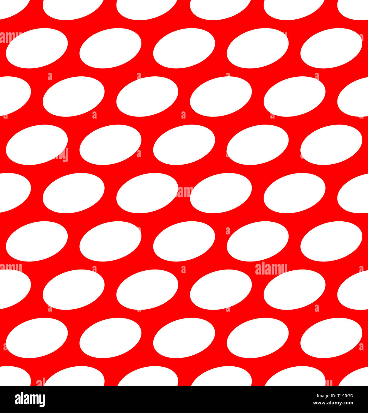 Ovals on red, seamless pattern Stock Photo - Alamy