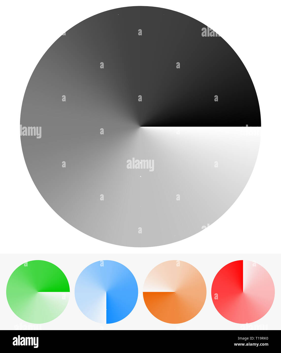 Eps 10 Vector Illustration of Circular Elements with Transparency ...
