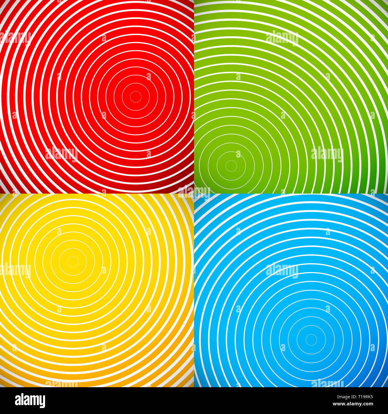 Concentric Circle Elements / Backgrounds. Abstract circle pattern Stock ...