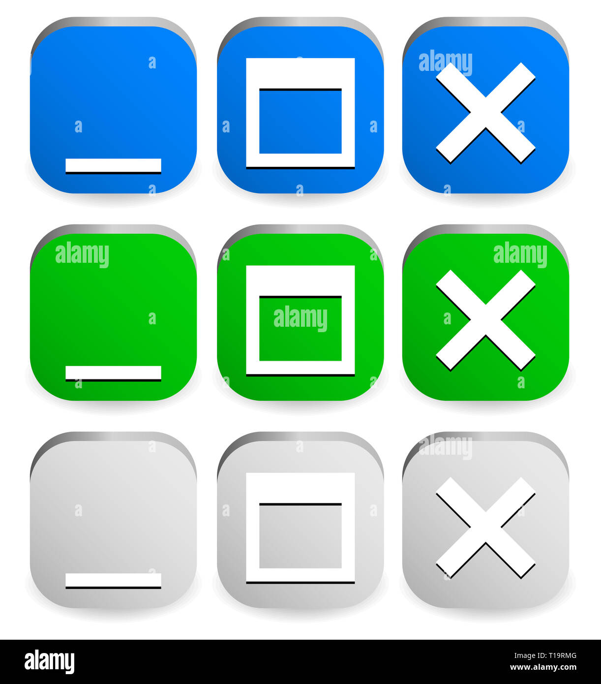 Restore window Cut Out Stock Images & Pictures - Alamy