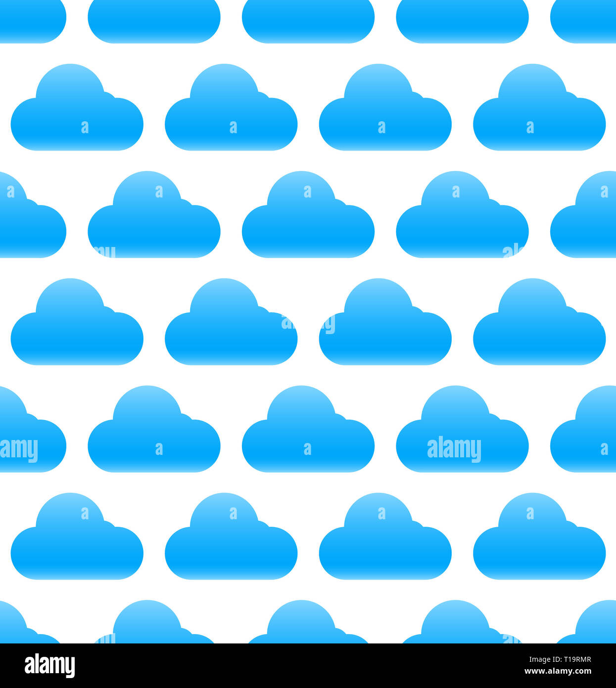Cloud pattern. Seamlessly repeatable cloud background, cloud pattern ...