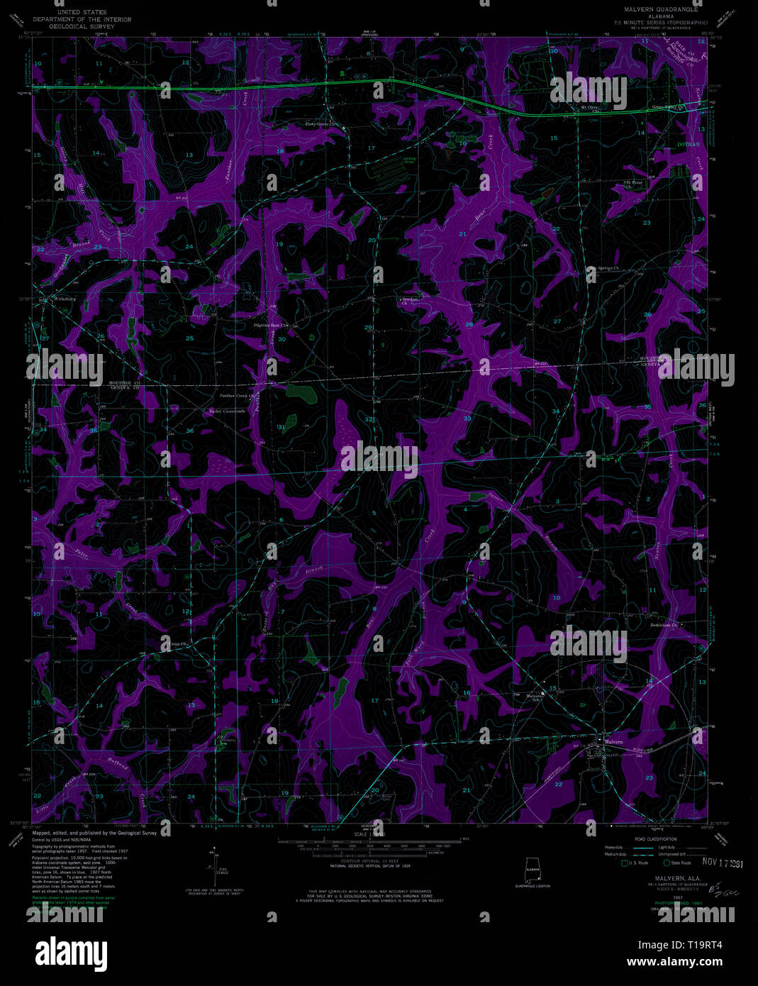Malvern map hi-res stock photography and images - Alamy