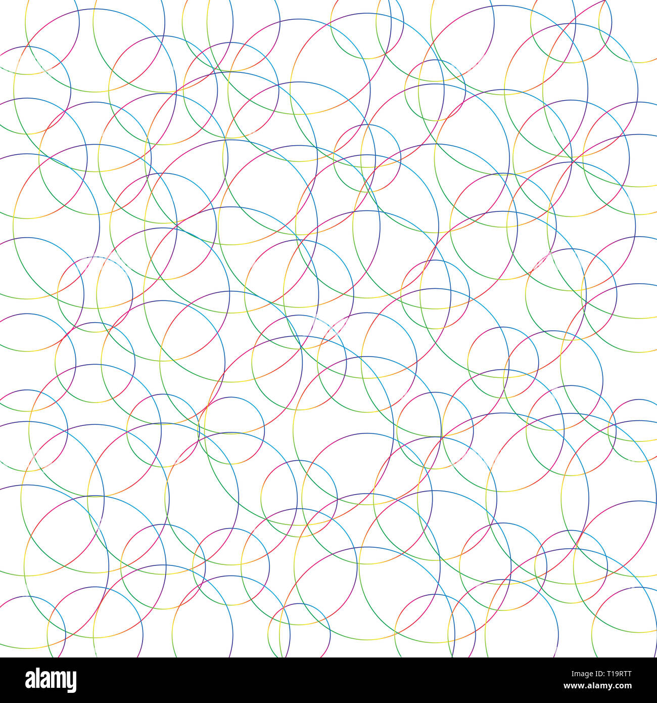 Abstract pattern / background with overlapping shapes. Intersecting ...
