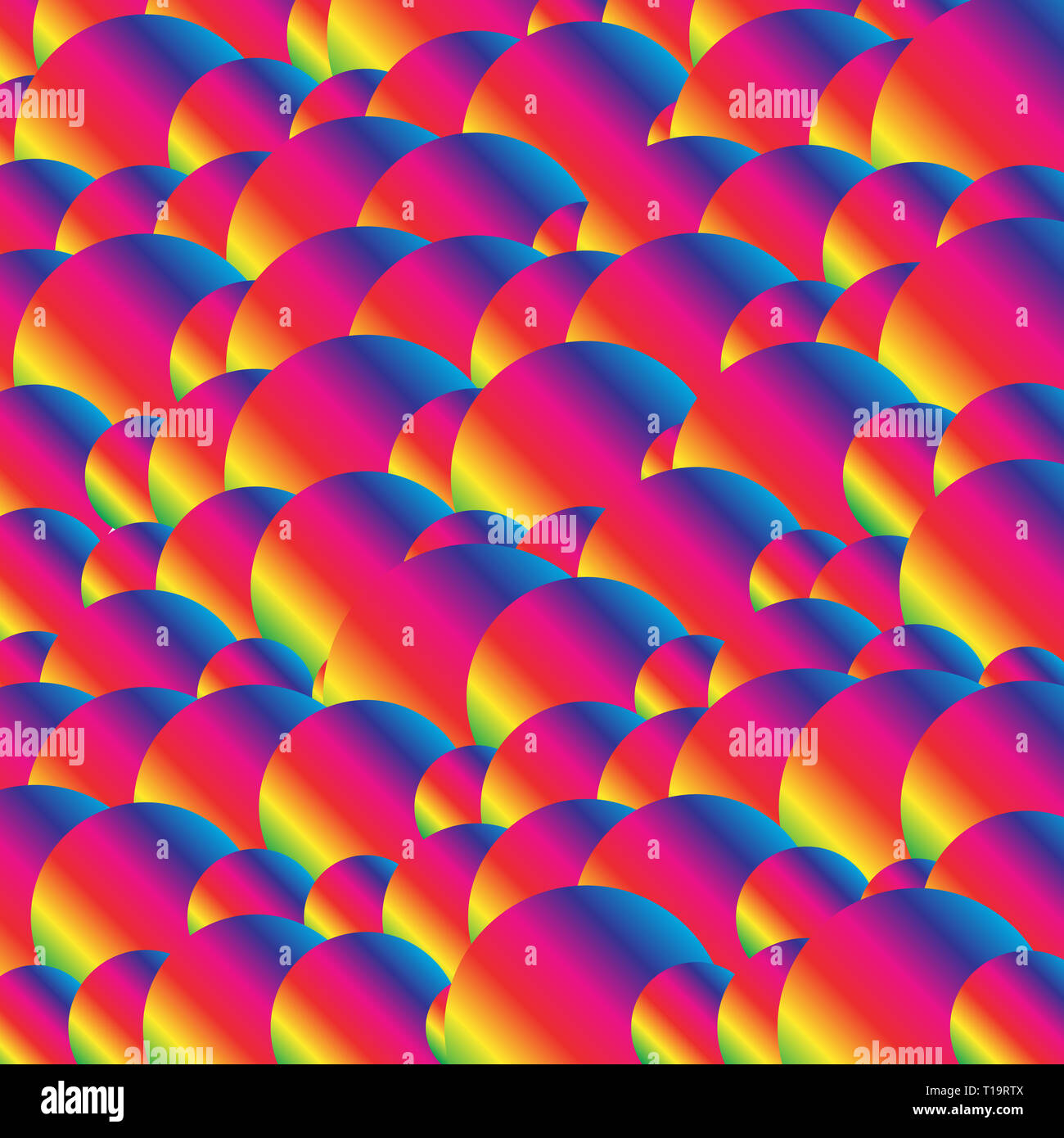 Random shapes with spectrum gradient fills. vector graphic Stock Photo ...