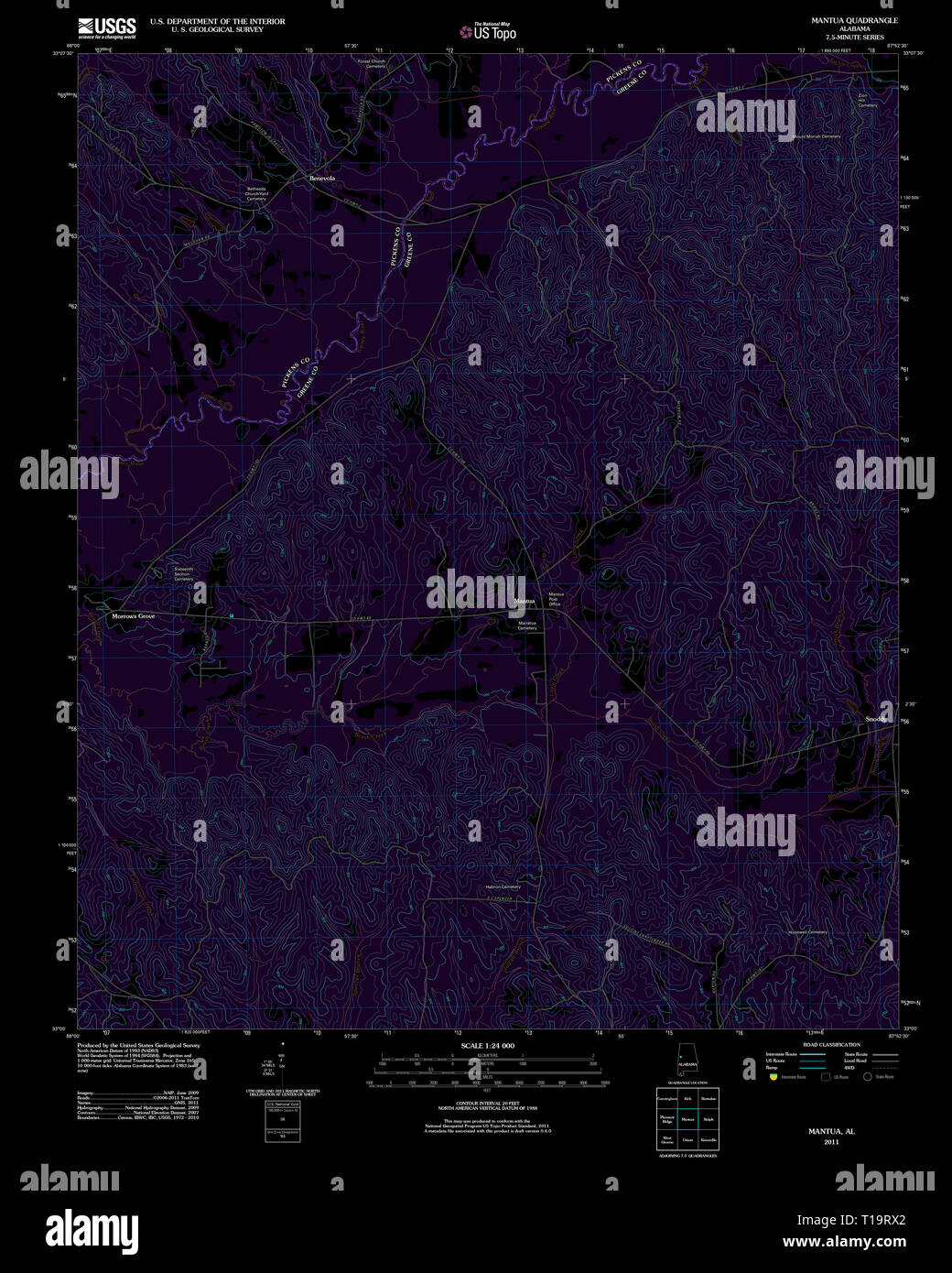Map of mantua hi-res stock photography and images - Alamy