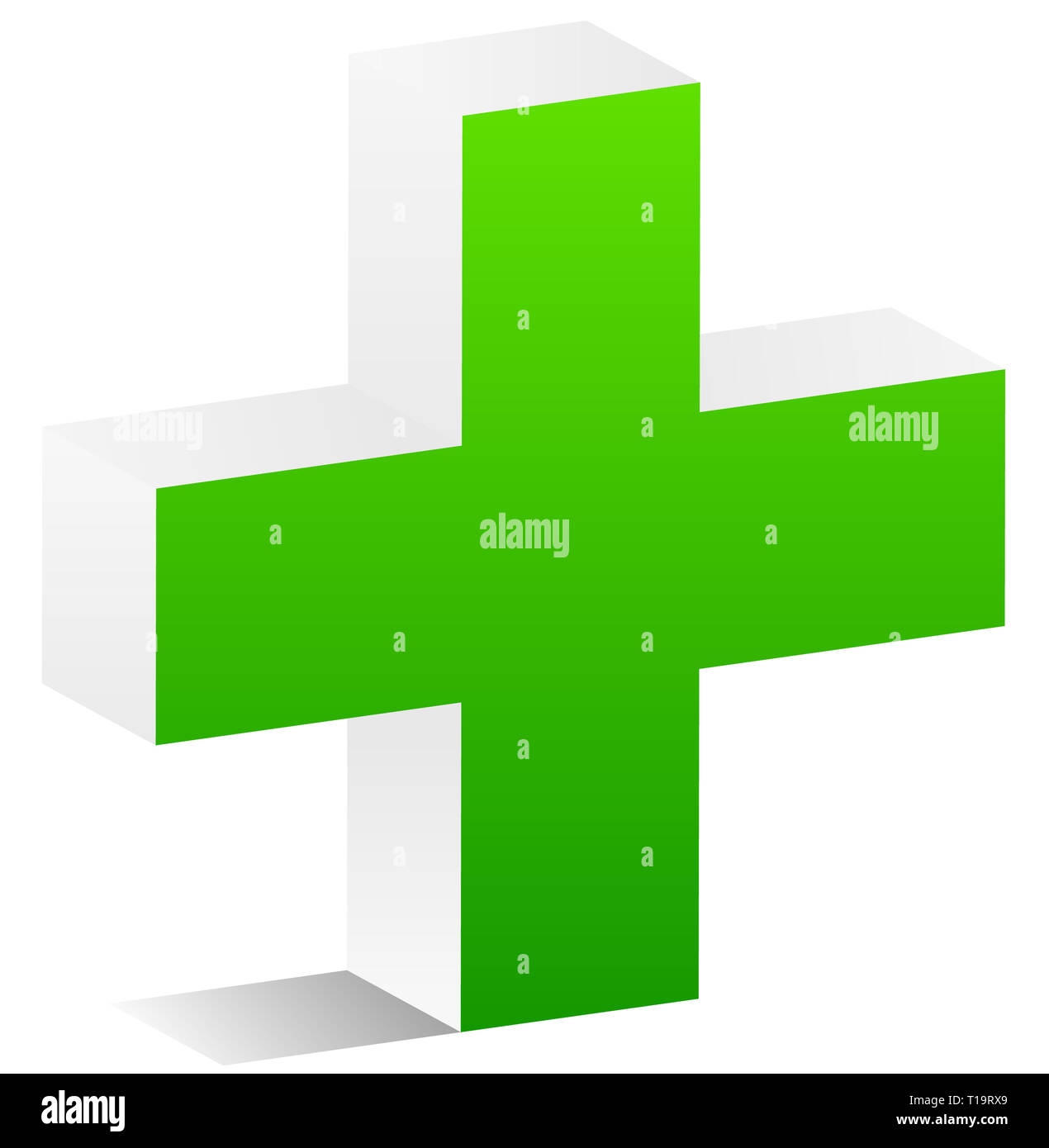 First aid cross badge Cut Out Stock Images & Pictures - Alamy