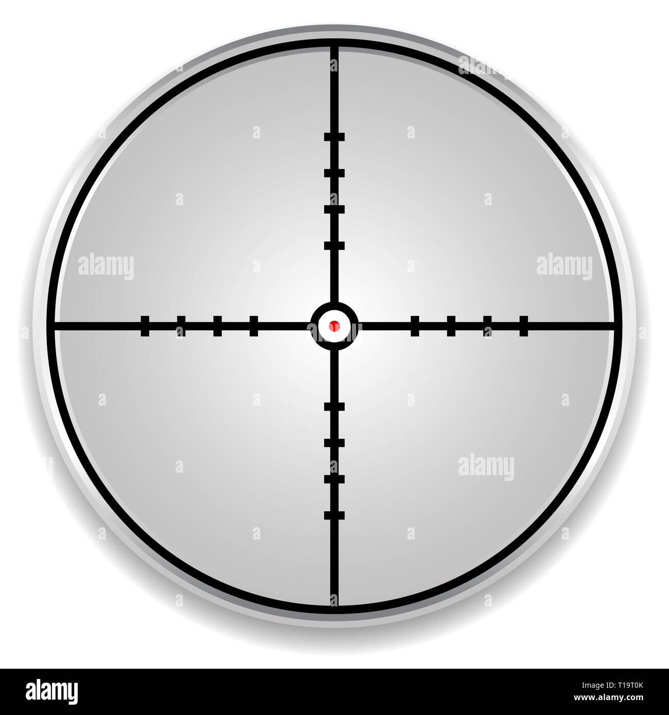 Crosshair, reticle graphics Stock Photo - Alamy