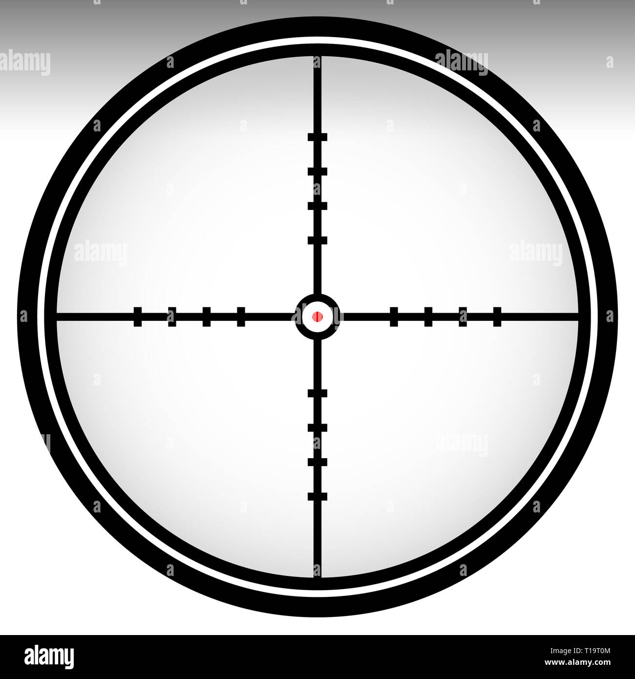Optic crosshair sight icon hi-res stock photography and images - Alamy
