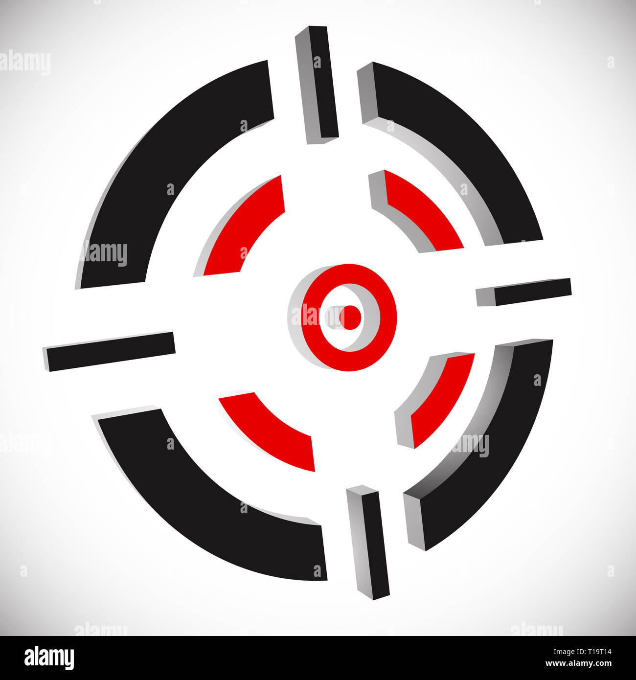 Crosshair reticle vector graphics eps hi-res stock photography and ...