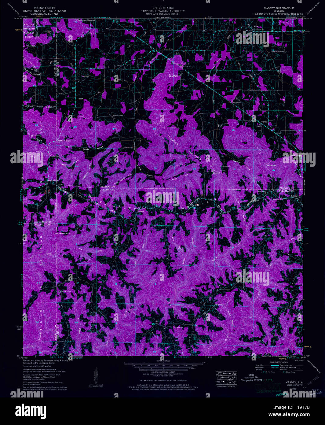 Map of massey hi-res stock photography and images - Alamy