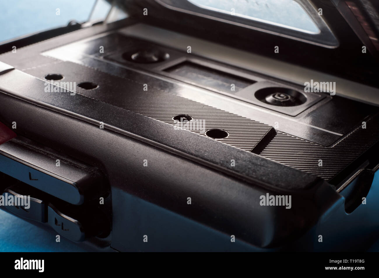 Retro music cassette device hi-res stock photography and images - Alamy