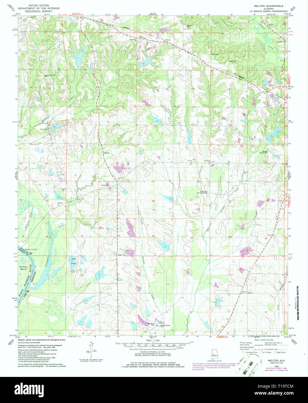 Melton map hi-res stock photography and images - Alamy
