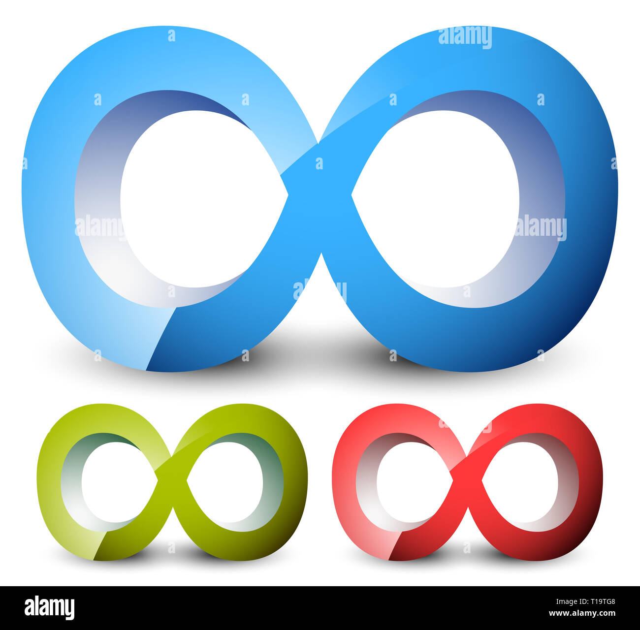 Infinity symbol. Eeverlasting, infinite or cycle, continuity themes ...