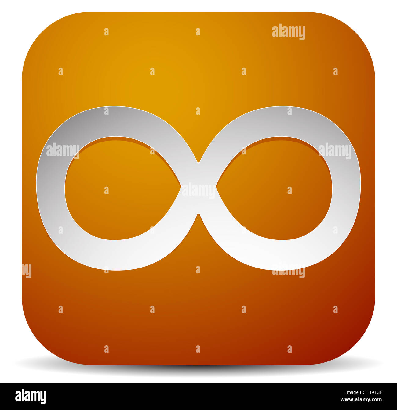 Looped infinity mark hi-res stock photography and images - Alamy