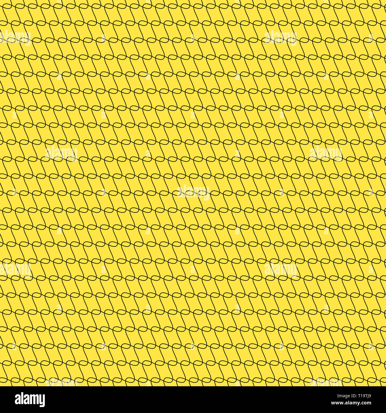 Black / yellow background with interlacing lines, abstract pattern ...