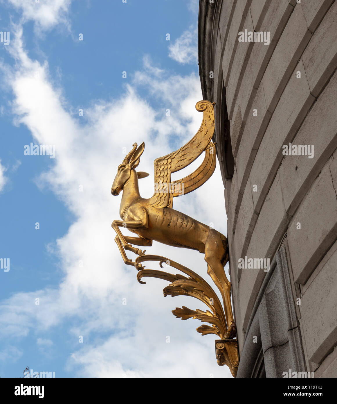 Gold statue south africa hi-res stock photography and images - Alamy