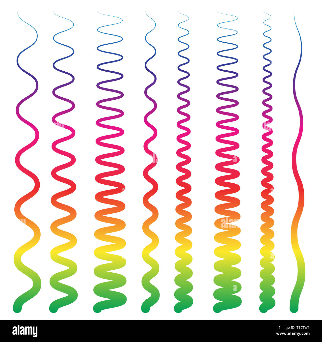 Curved crazy lines hi-res stock photography and images - Alamy