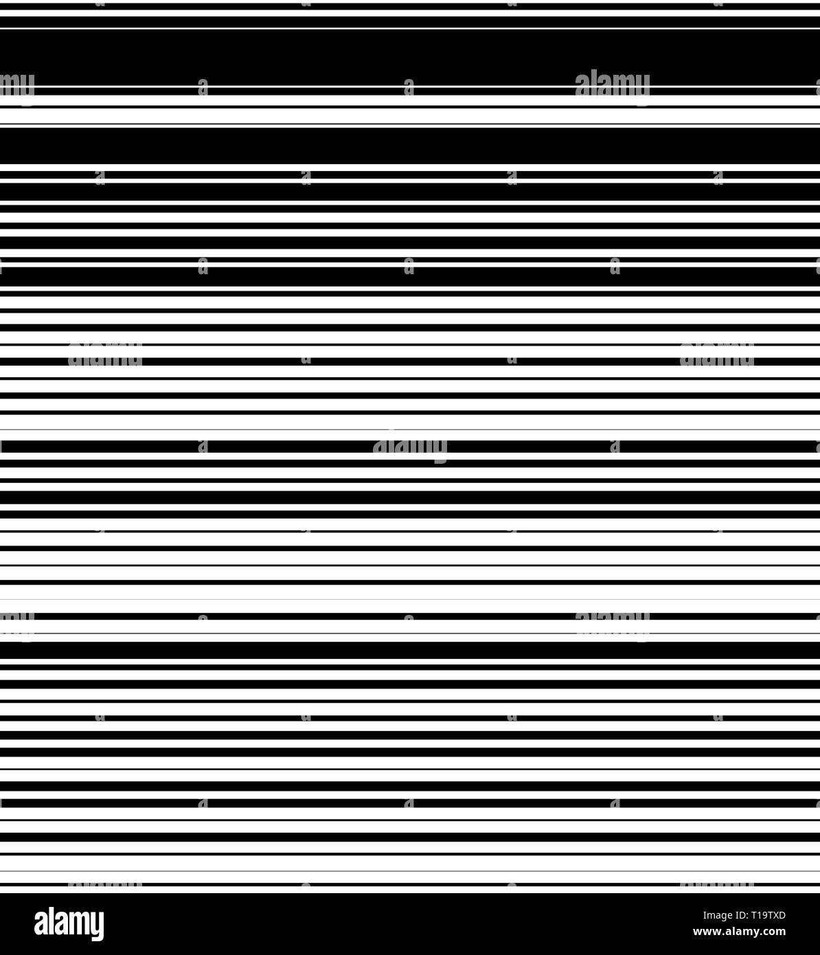 Straight Horizontal Lines
