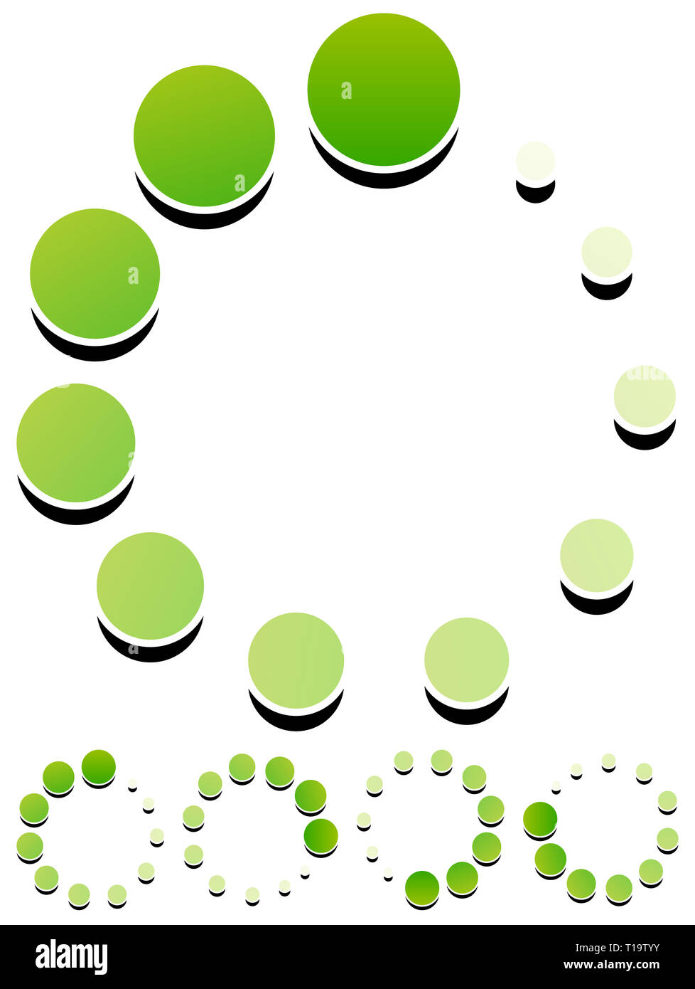 Round preloader, buffer shape, circular progress indicator Stock Photo ... Round preloader, buffer shape, circular progress indicator Stock Photo ...