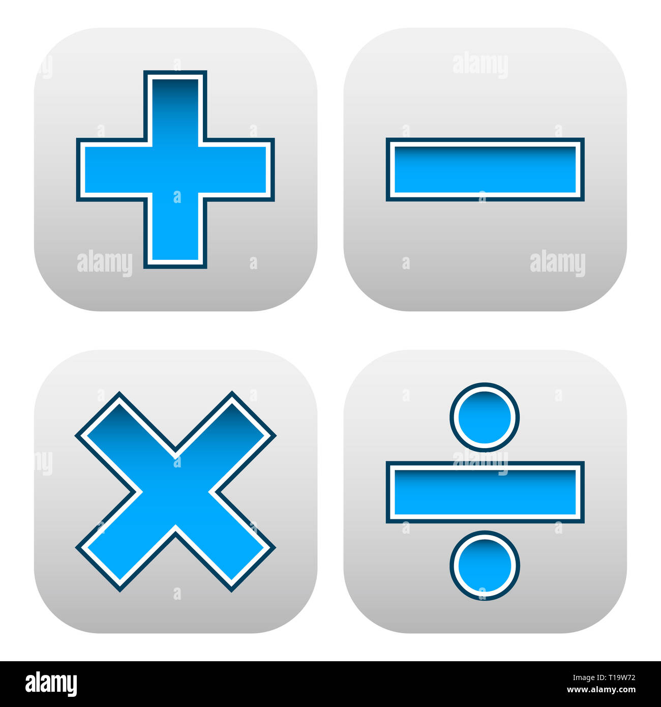 Illustration colorful mathematics symbols Cut Out Stock Images ...