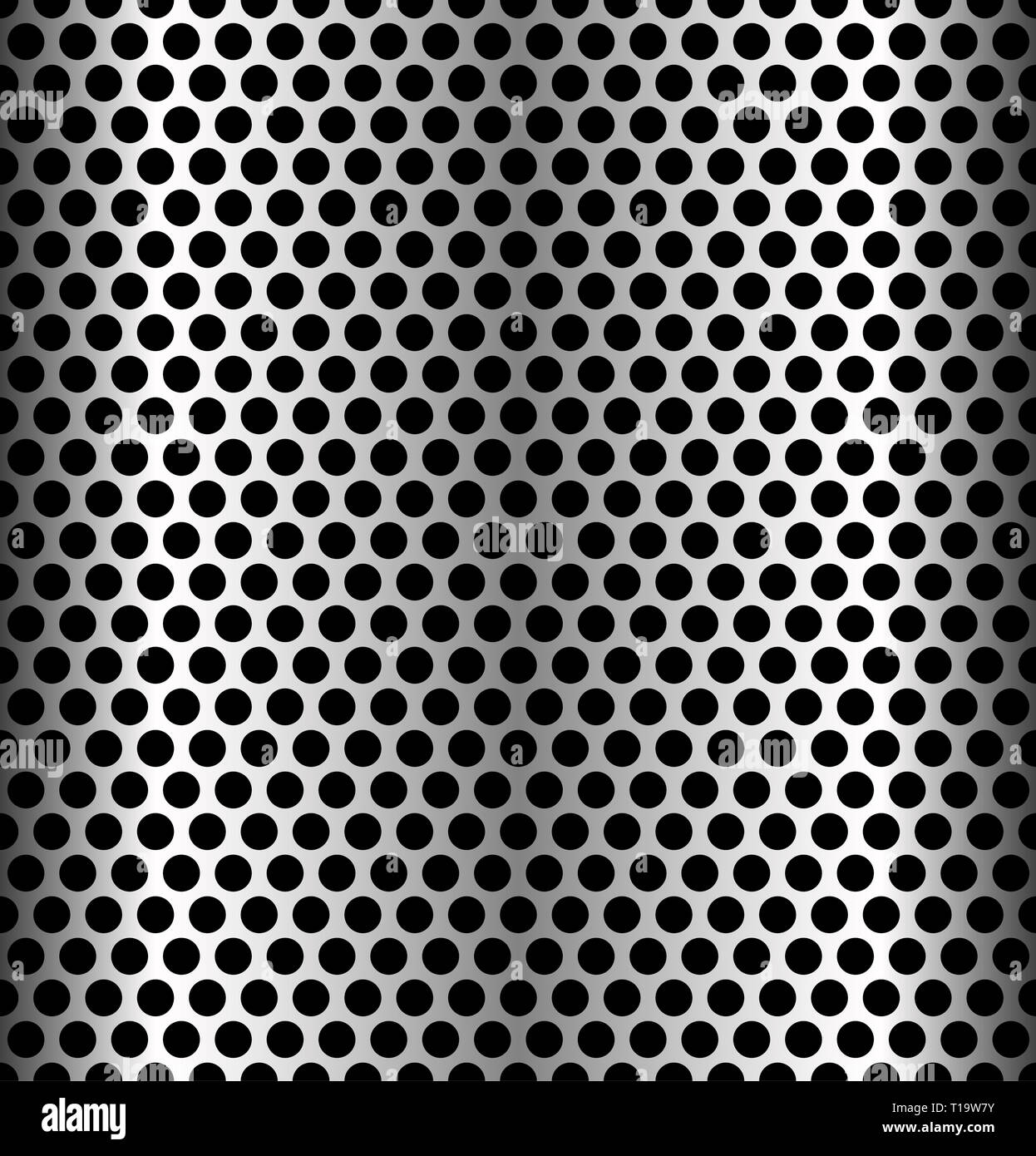 Eps 10 vector illustration of Seamless perforated metal backgrounds ...