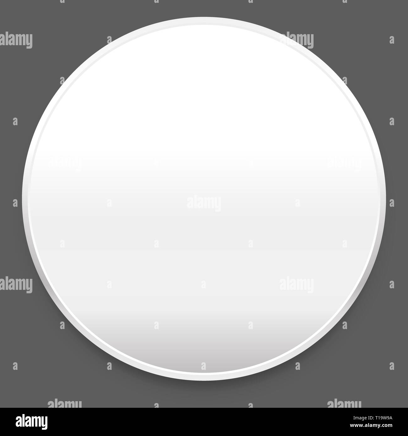 Rounded silver isolated Black and White Stock Photos & Images - Alamy