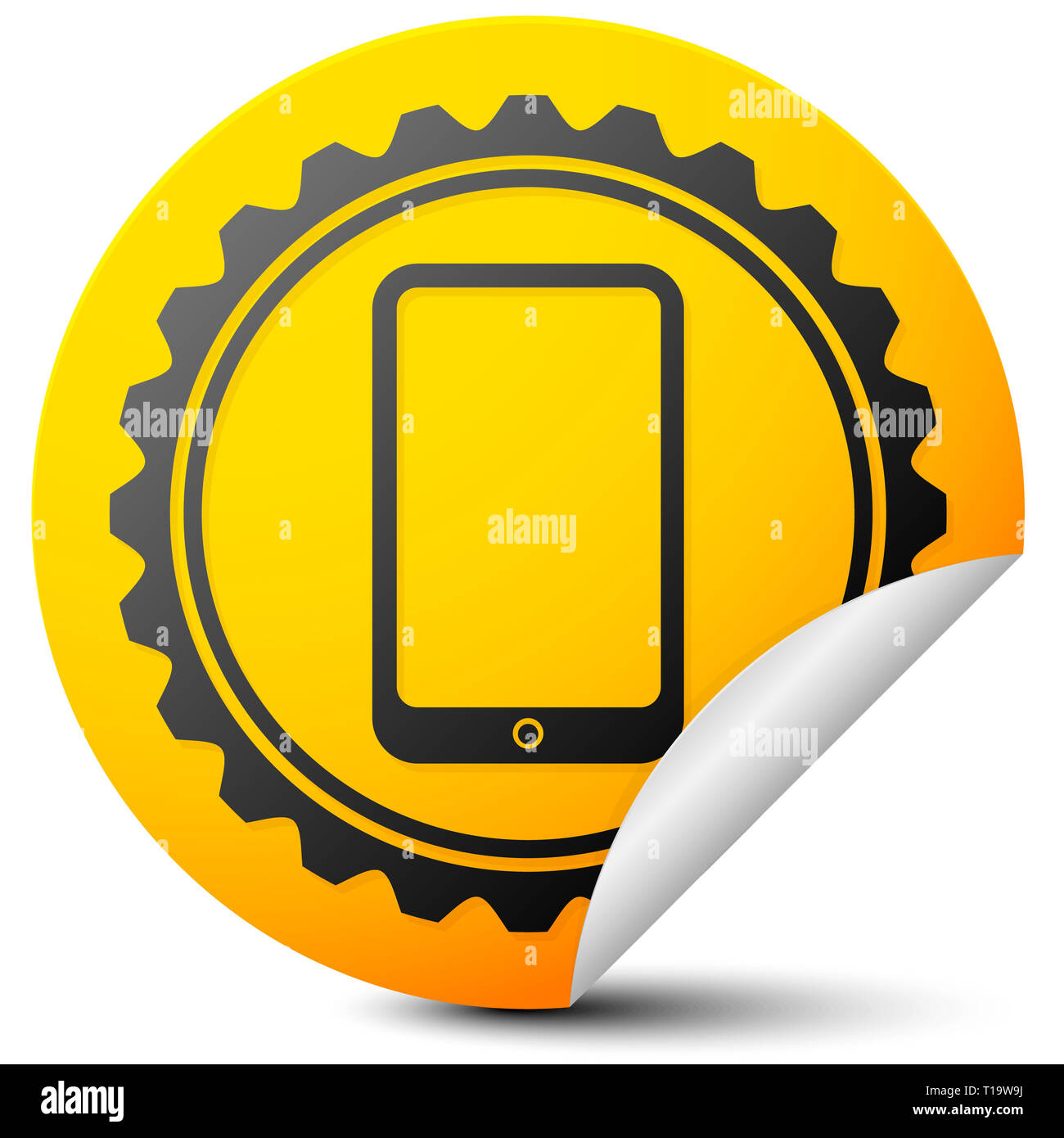 Smartphone in gear. phone repair Stock Photo - Alamy