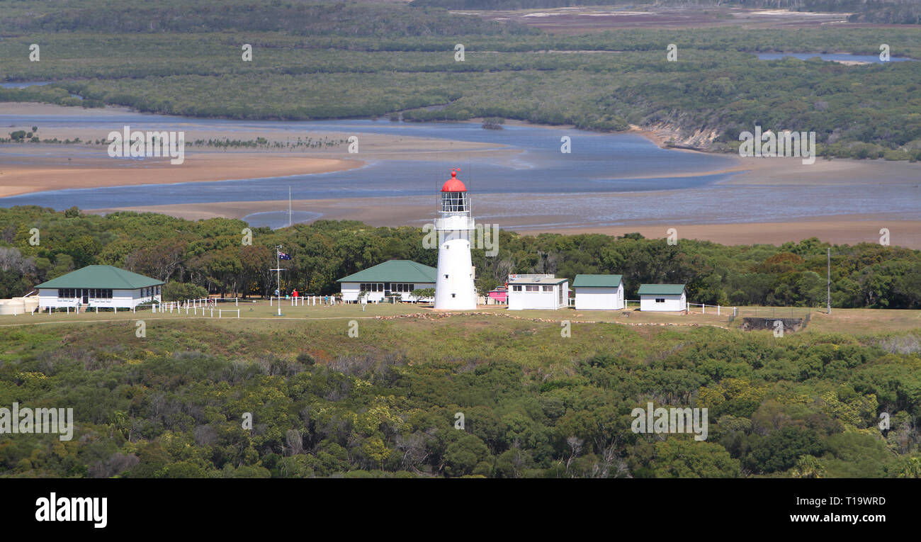 Bustard Head Light Station at Bustard Head between Gladstone and the ...