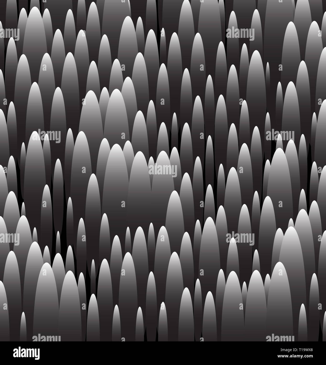 Abstract grayscale pattern. Bumpy texture with oval shapes Stock Photo ...