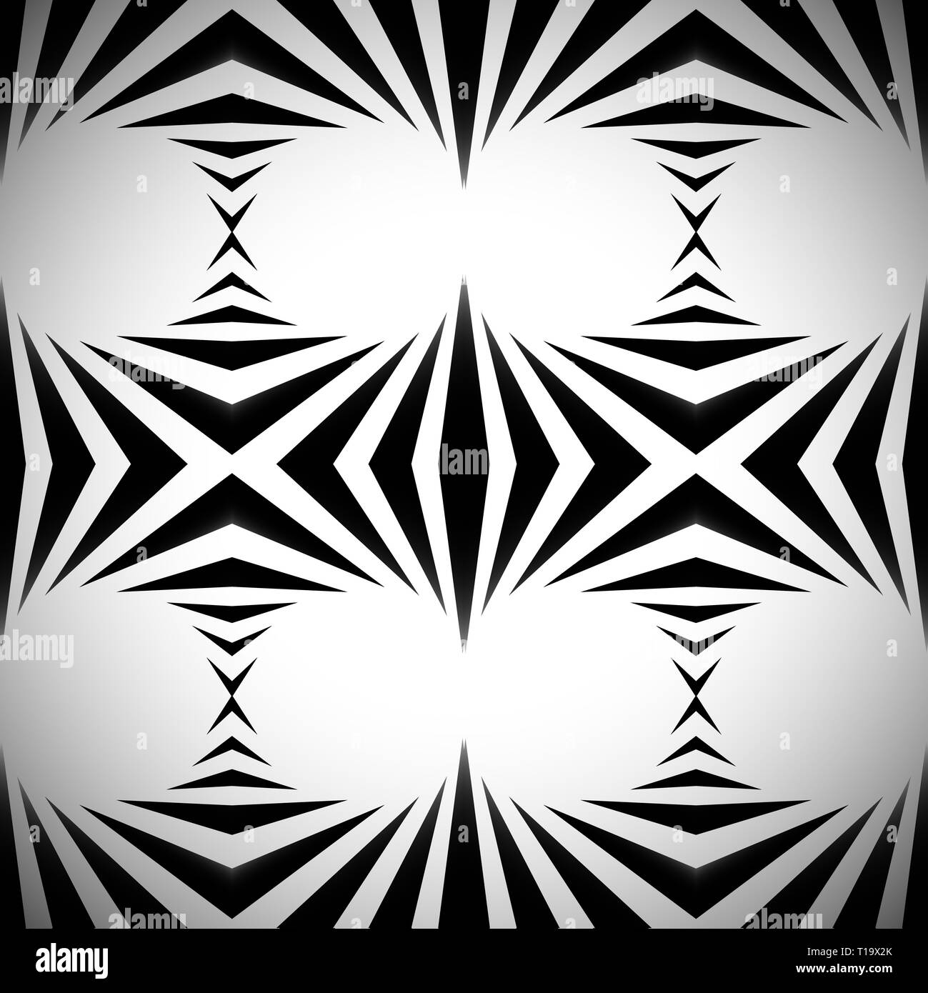 Abstract vector pattern, background in black and white Stock Photo - Alamy