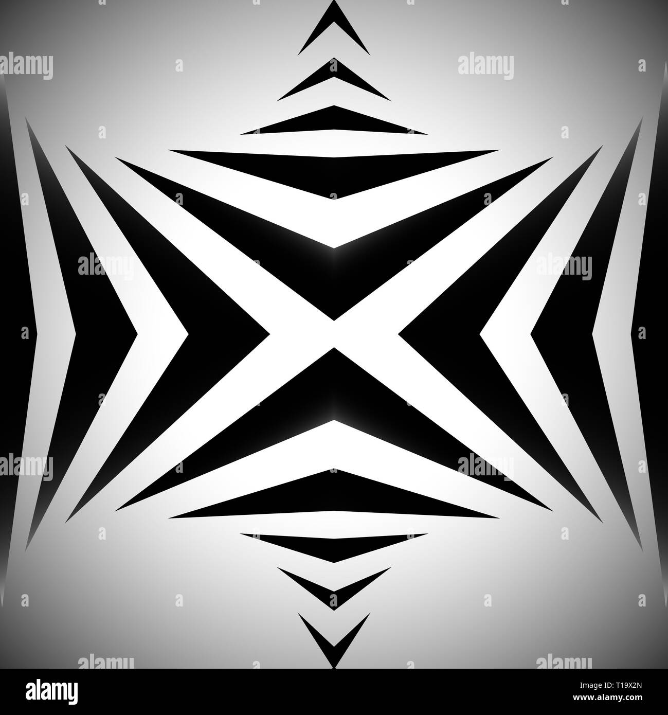 Abstract vector pattern, background in black and white Stock Photo - Alamy