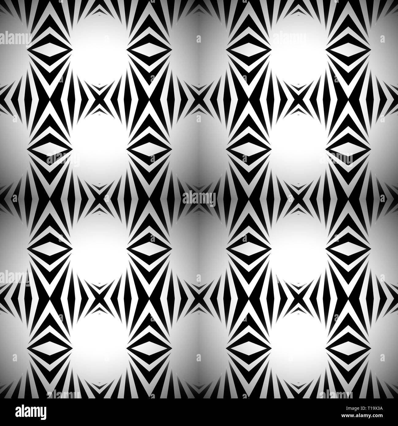 Abstract vector pattern, background in black and white Stock Photo - Alamy