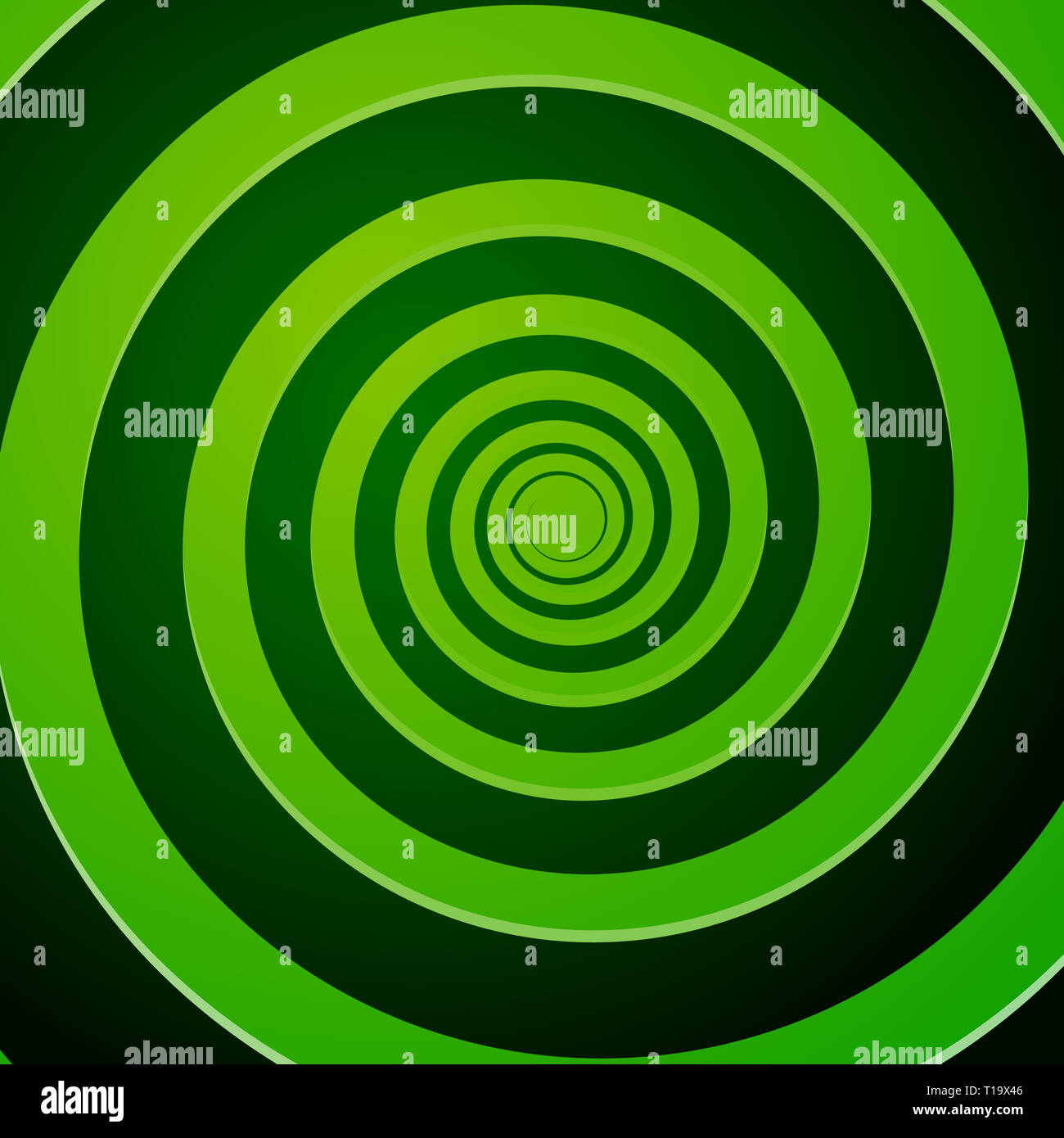 Eps 10 Vector Illustration of Green Spiral Background Stock Photo - Alamy