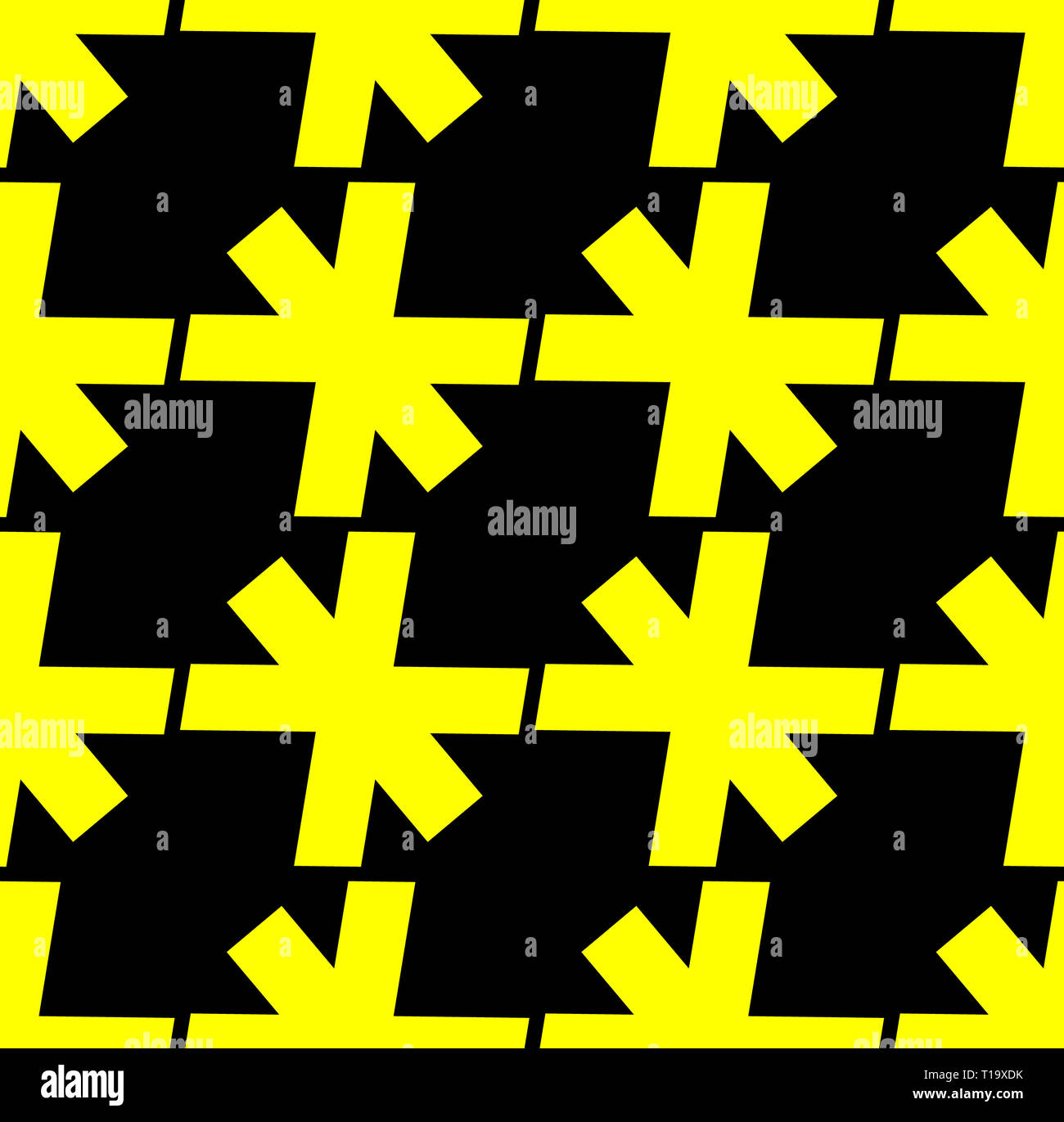 Seamlessly repeatable pattern with cross shapes. editable vector Stock ...