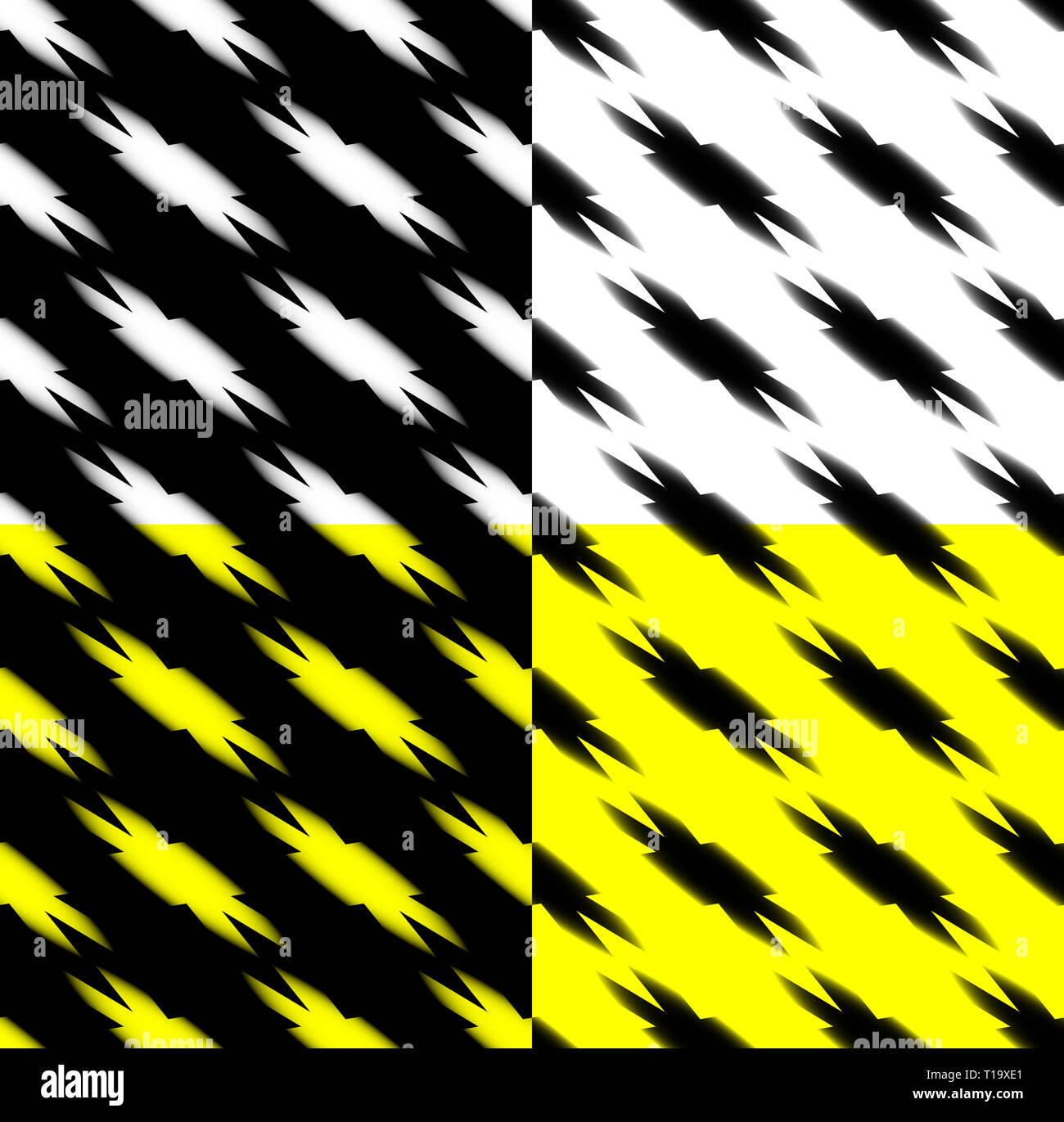 Seamlessly repeatable pattern with cross shapes. editable vector Stock ...