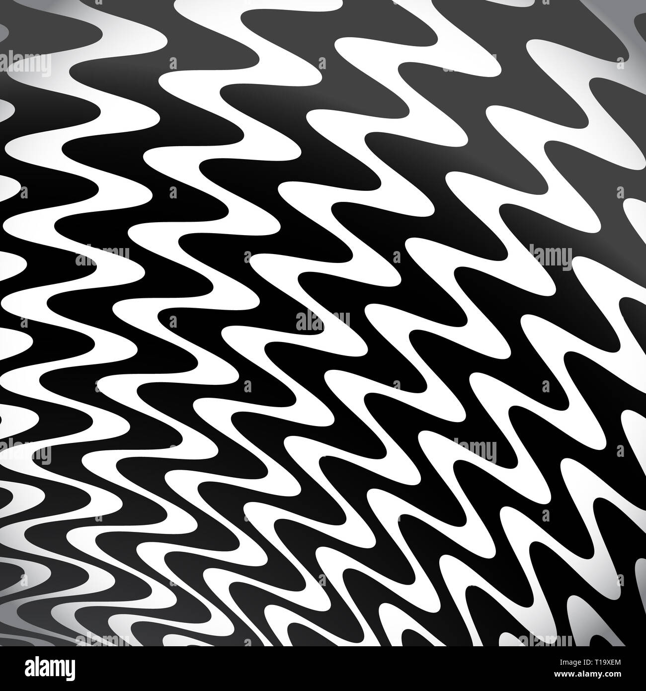 Grayscale, Black and White Lines / Shapes Background with Strong ...