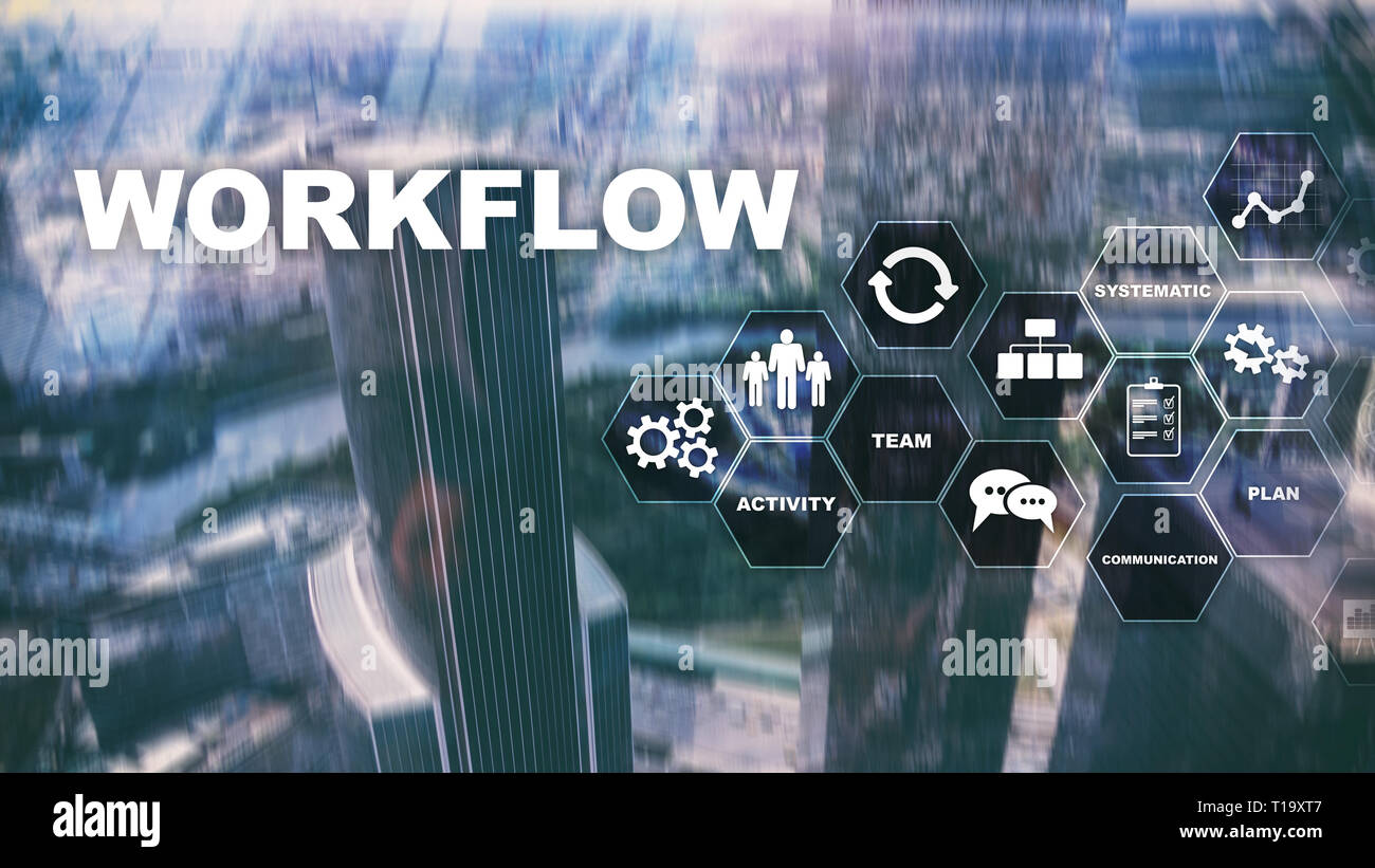 Automation of business workflows. Work process. Reliability and ...