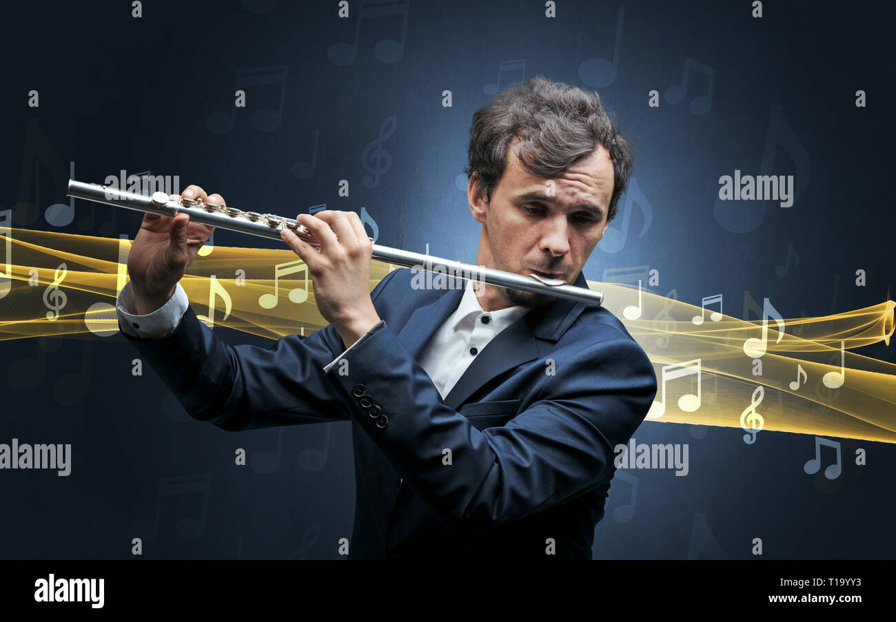 Playing flageolet hi-res stock photography and images - Alamy