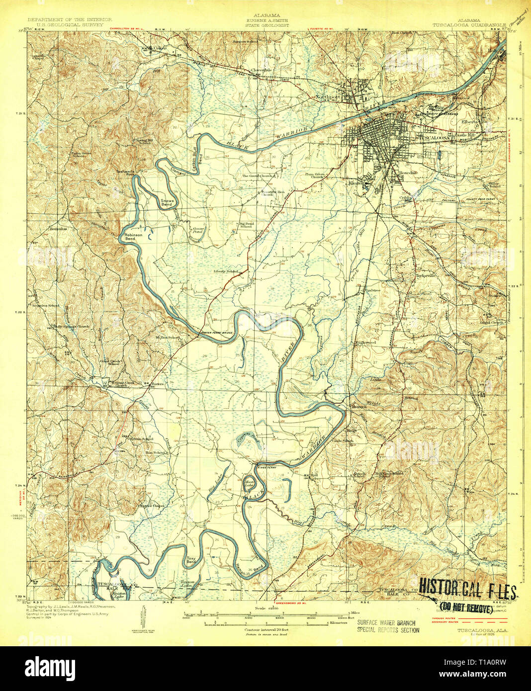 Tuscaloosa Shale County Map
