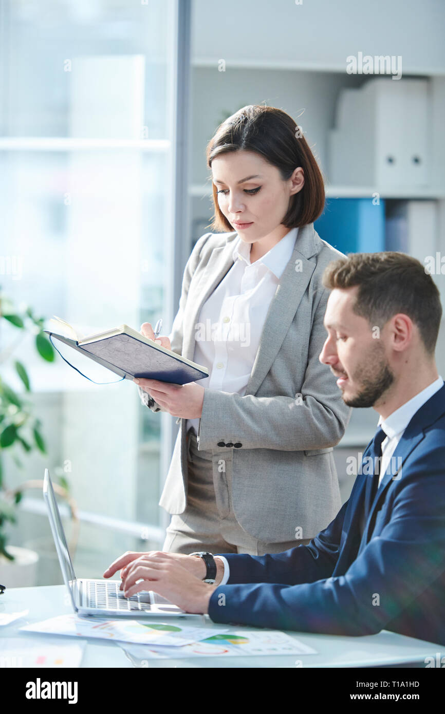 Business man woman over hi-res stock photography and images - Alamy